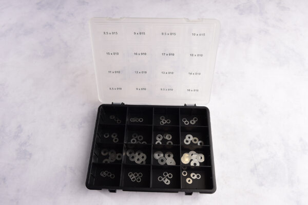 Andreani 6mm Diam int.hole shims box (spess. 010/015/020/025/030) - ShowabyGenuinePartsEurope